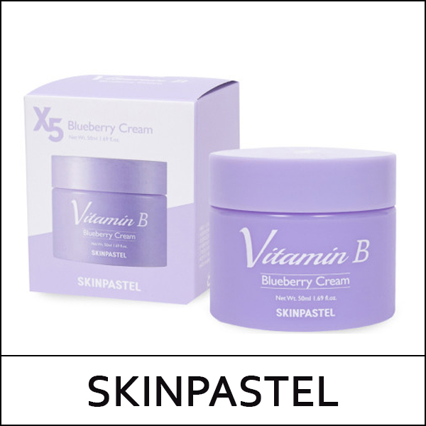 [SKINPASTEL] (bo) X5 Vitamin B Bluberry Cream 50ml / 9215(10) / 3,300 ...