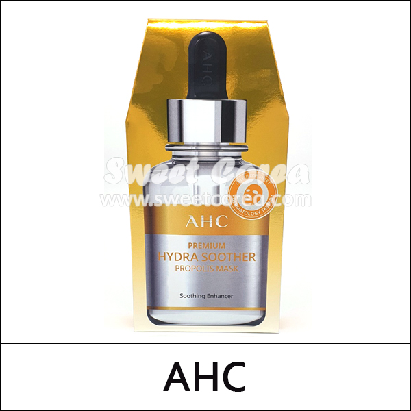 [A.H.C] AHC (bo) Premium Hydra Soother Propolis Mask (27ml*5ea) 1 Pack / 55/7699(6R) / 5,500 won ...